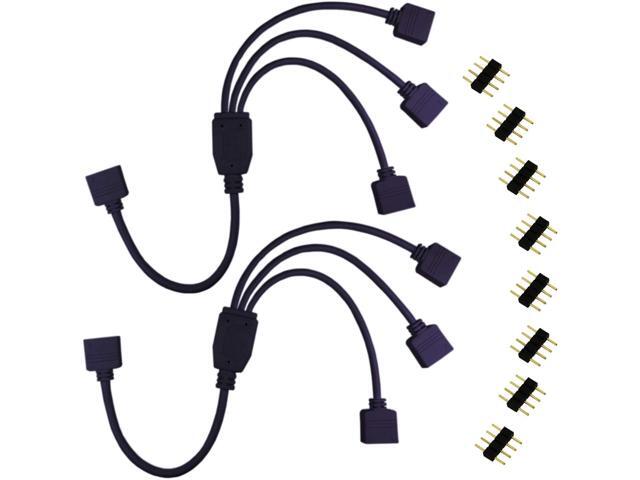 Click here for 2pcs RGB LED Strip Splitter Cable 1 to 3 Ports LED... prices