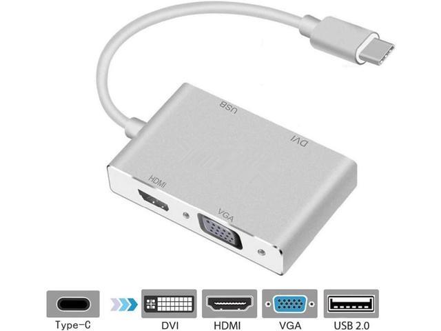 Click here for USB C to HDMI/DVI/VGA Adapter  Monodeal 4 in 1 USB... prices