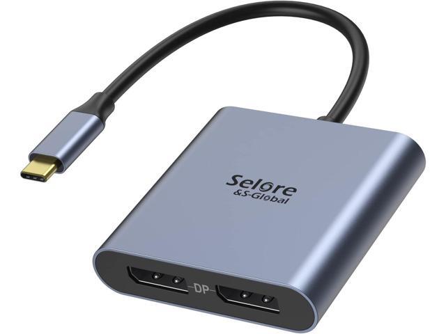 Click here for USB-C to Dual 4K DisplayPort Splitter Adapter  USB... prices