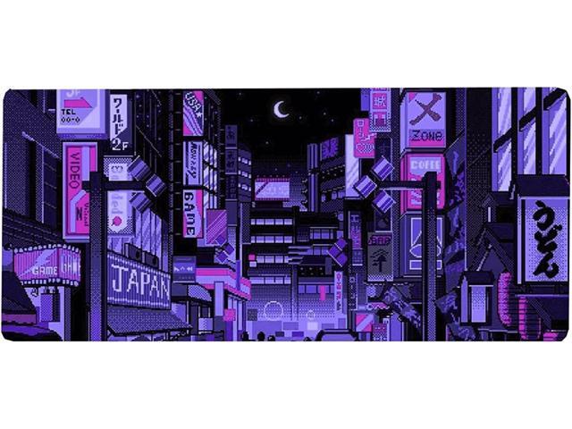 Click here for Dark Purple Japanese Anime Retro Vaporwave Mouse M... prices