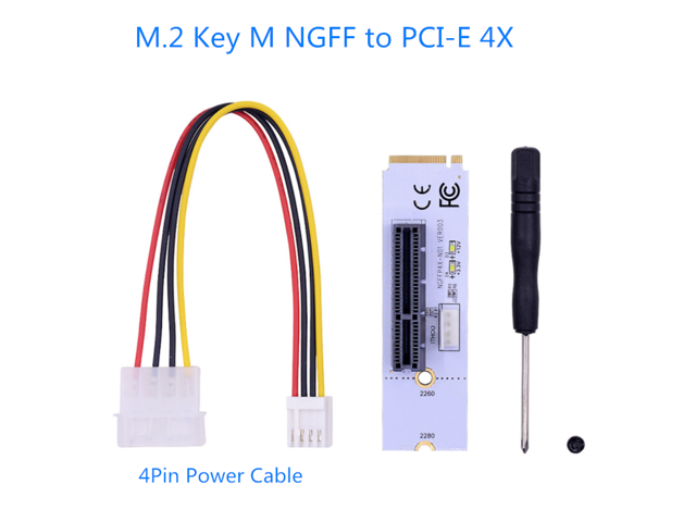 Click here for Weastlinks NGFF M.2 Key M to PCI-E 1X 4X 8X 16X Ri... prices