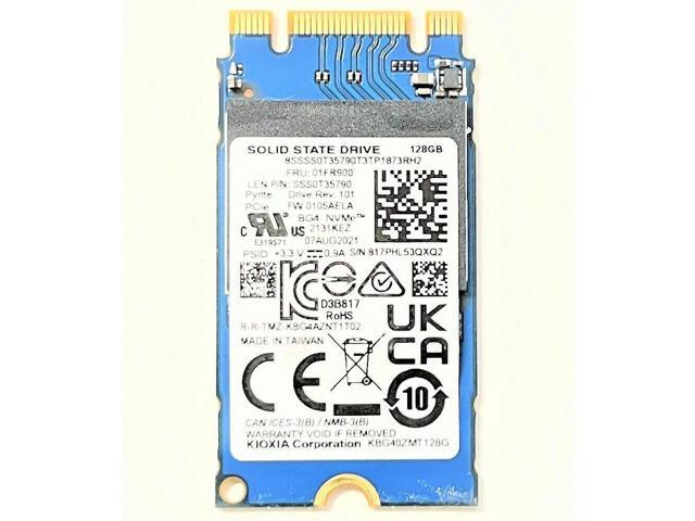 Click here for Kioxia Former Toshiba 128GB PCIe NVMe SSD 2242 KBG... prices