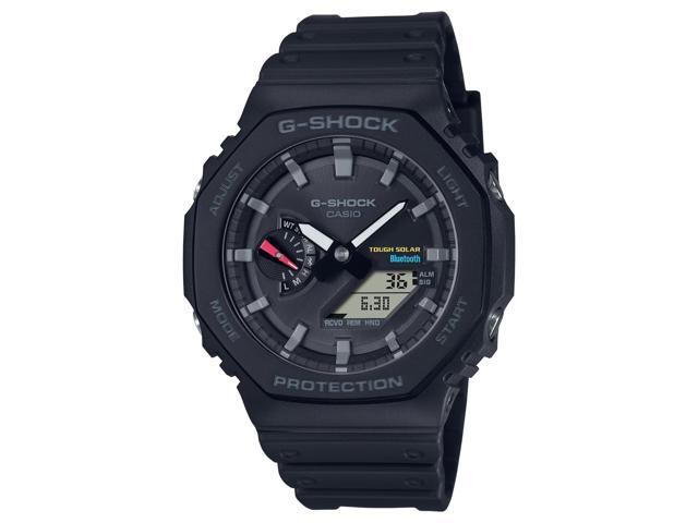 G-Shock Mens Analog Digital Black Resin Strap Watch 46mm  GAB2100-1A - Black