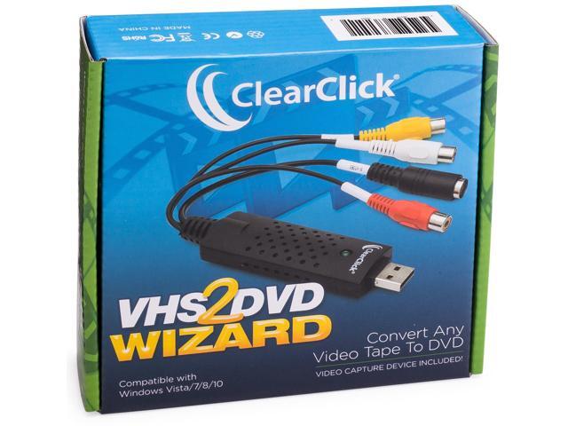 Click here for ClearClick VHS To DVD Wizard Software for Windows... prices