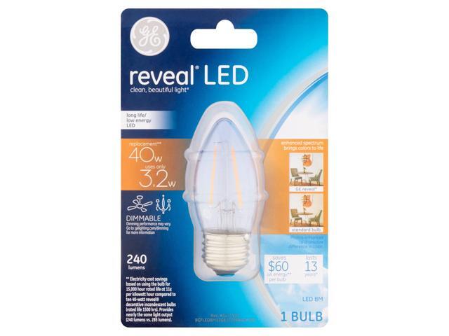 Click here for (pack of 3) GE Reveal LED 40 watt equivalent BM LE... prices