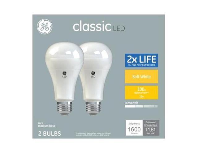 Click here for GE classic LED 100 watt equivalent A19 Soft White... prices