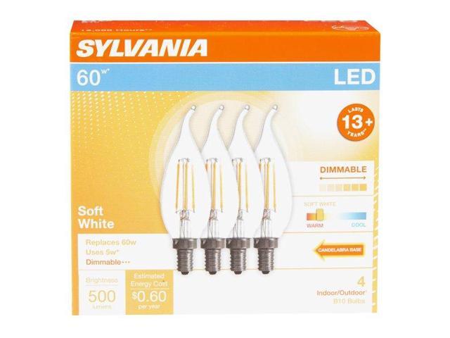 Click here for (12 bulbs) Sylvania LED Decorative Candle B10 ligh... prices
