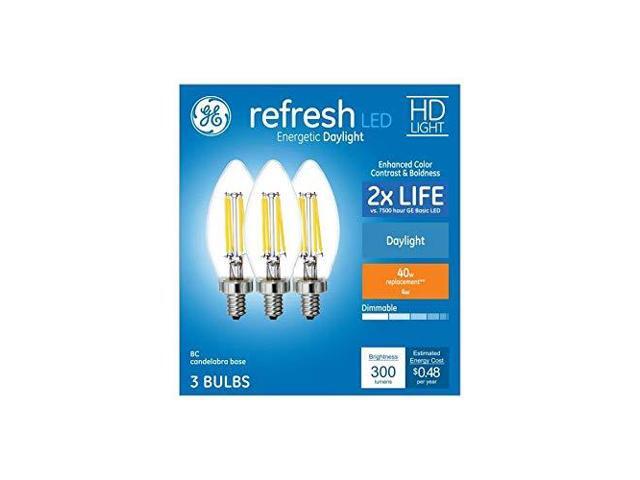 Click here for GE Refresh 3-Pack 40 W Equivalent Dimmable Dayligh... prices