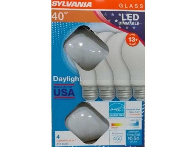 Click here for (4 pack) Sylvania A19 LED 40 watt equivalent Dayli... prices