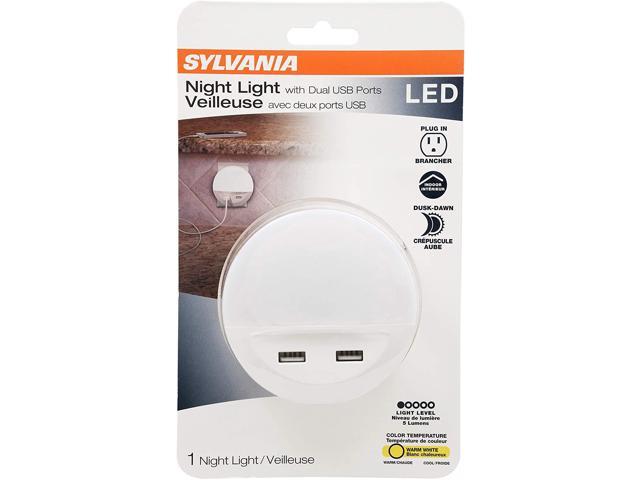 Click here for (5 pack) SYLVANIA LED Night Light with Dual USB Po... prices