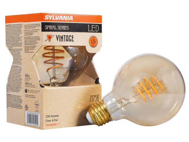 Click here for (6 bulbs) Sylvania LED Vintage Globe Spiral Filame... prices