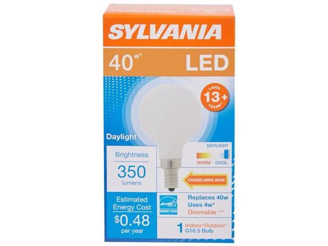 Click here for (8 bulbs) Sylvania 40362 LED G16.5 Globe  40 watt... prices