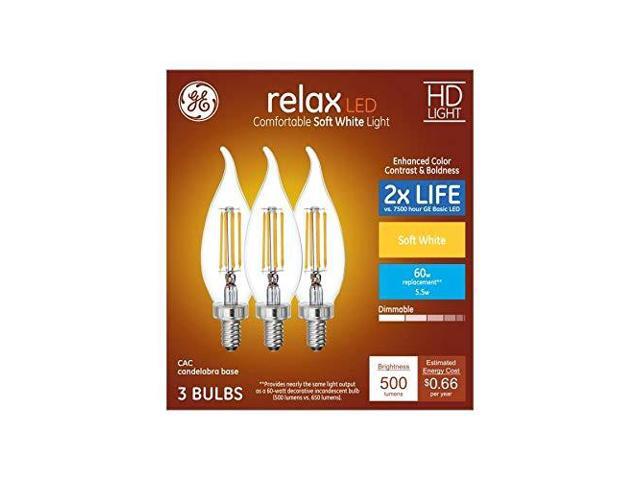 Click here for GE Relax 3-Pack 60 W Equivalent Dimmable  Soft Whi... prices