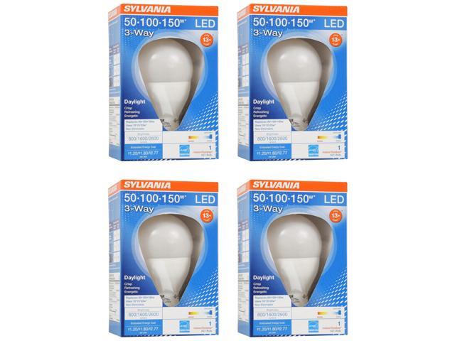 Click here for (4 bulbs) SYLVANIA A21 LED Light Bulb  3 Way  50W/... prices