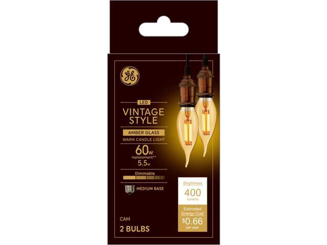 Click here for (2 bulbs) GE Lighting 36553  Vintage Style LED Dec... prices