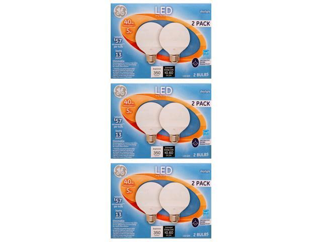 Click here for (6 bulbs) GE 37194 LED G25 Globe  5 watts  350 lum... prices