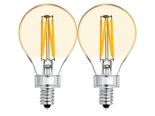Click here for (2 bulbs) GE Lighting 42160 LED A15 Vintage Amber... prices