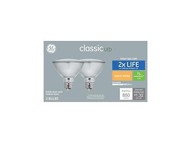 Click here for (2 bulbs) GE classic LED PAR30 Shortneck  75 W Equ... prices