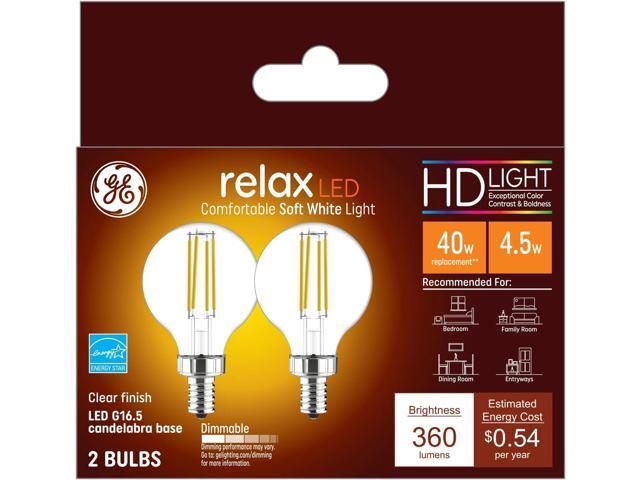 Click here for (2 bulbs) GE 42290 relax LED Soft White  Dimmable... prices