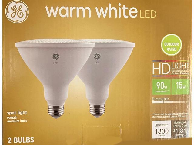 Click here for (2 bulbs) GE 48481 warm white LED PAR38 Outdoor /... prices
