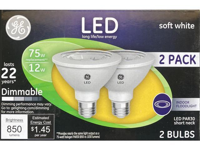 Click here for (2 pack) GE 96924 PAR30 short neck LED 12 Watt (75... prices