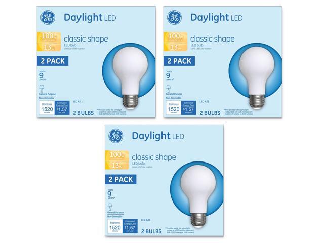 Click here for (6 bulbs) GE 31186 LED A2  5000K Daylight  13 watt... prices