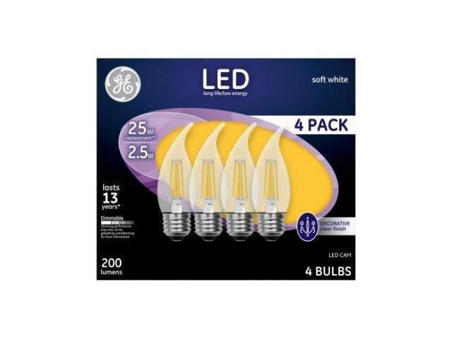 Click here for GE Lighting 2.5 Watt  200 lumen CAM Decorative LED... prices