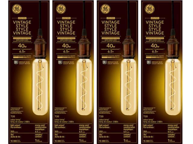Click here for (case of 4) GE Large Vintage Style LED T20  6.5 wa... prices
