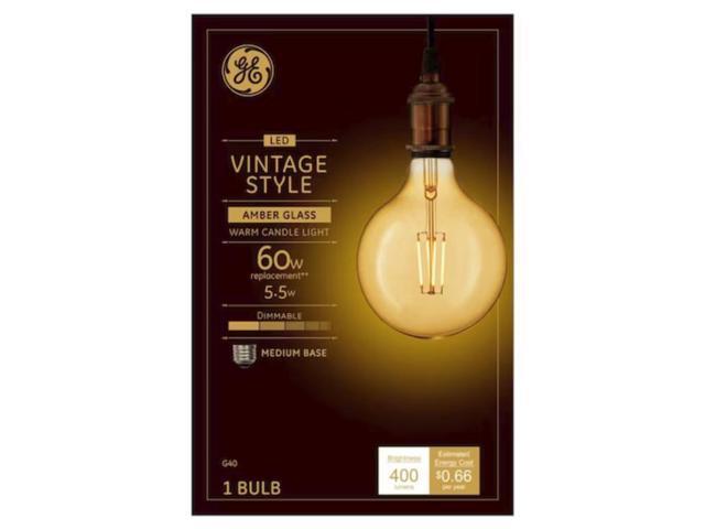 Click here for GE Lighting Large Vintage LED G40 Warm Candlelight... prices