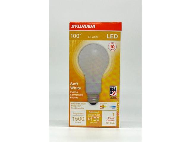 Click here for Sylvania LED A21 Soft White 100 watt equivalent Gl... prices