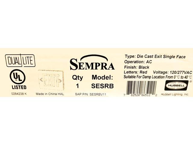 Click here for (case of 4) Hubbell DualLite SESRB Die Cast Alumin... prices