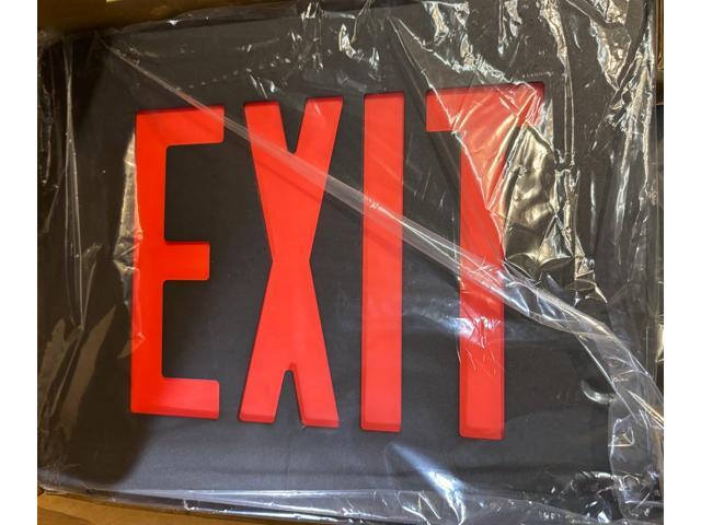 Click here for Hubbell DualLite SESRB Die Cast Aluminum LED Exit... prices