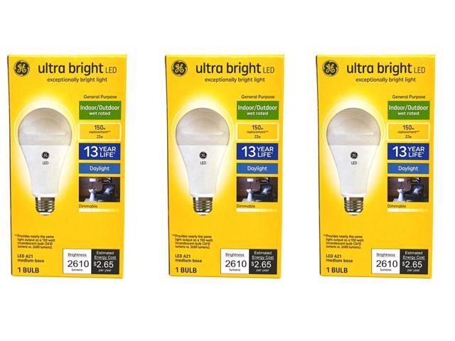 Click here for (quantity of 3) GE ultra bright LED A21 Light Bulb... prices