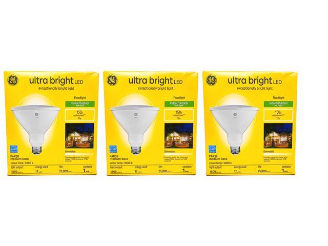 Click here for (case of 3) GE ultra bright LED PAR38 floodlight... prices