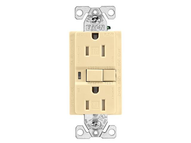 Click here for Eaton TRAFCI15V 15 Amp Tamper Resistant AFCI Recep... prices