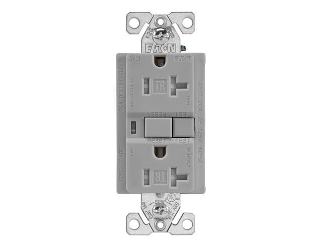 Click here for EATON Wiring TRAFCI20GY 20 Amp Tamper Resistant AF... prices