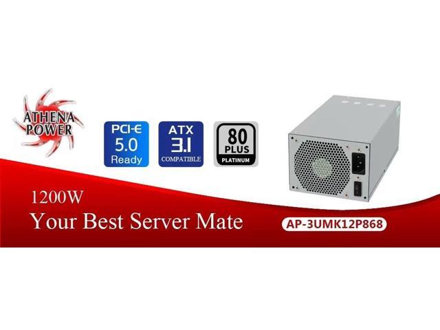 Click here for Athena Power AP-3UMK12P868 1200W PSU 3U  80 PLUS P... prices