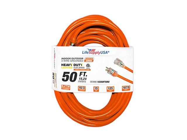 Click here for 50 ft extension cord 10/3 sjtw with lighted end -... prices