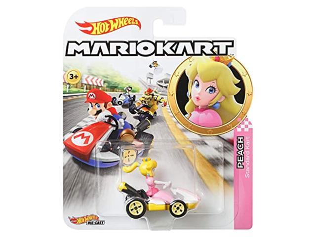 Click here for hot wheels gbg28 mario kart 1:64 die-cast peach wi... prices