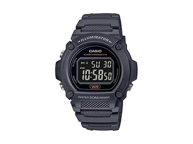 Click here for casio quartz fitness watch with resin strap  gray... prices