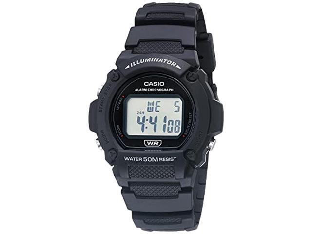 Click here for casio quartz fitness watch with resin strap  black... prices