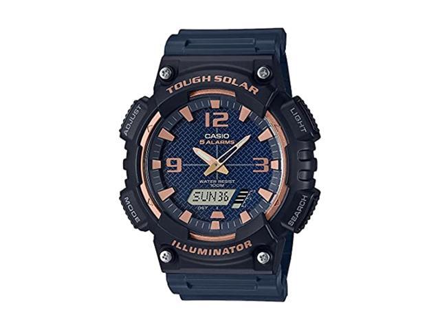 Click here for casio solar powered quartz resin strap  black  28.... prices