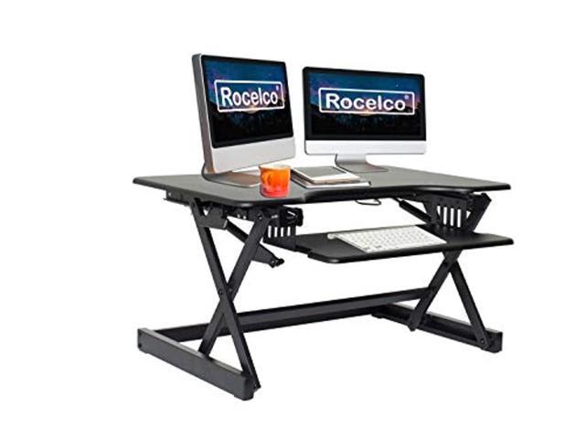 Click here for Rocelco Height Adjustable Standing Desk Riser with... prices