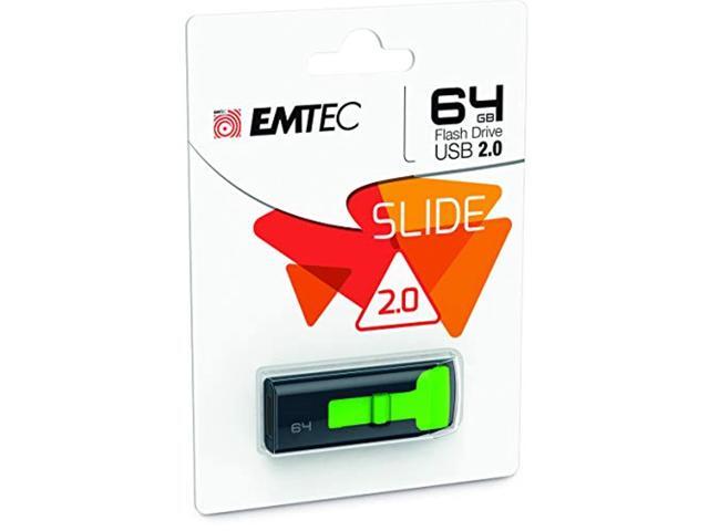Click here for emtec c450 flash drive  64gb  black & green prices