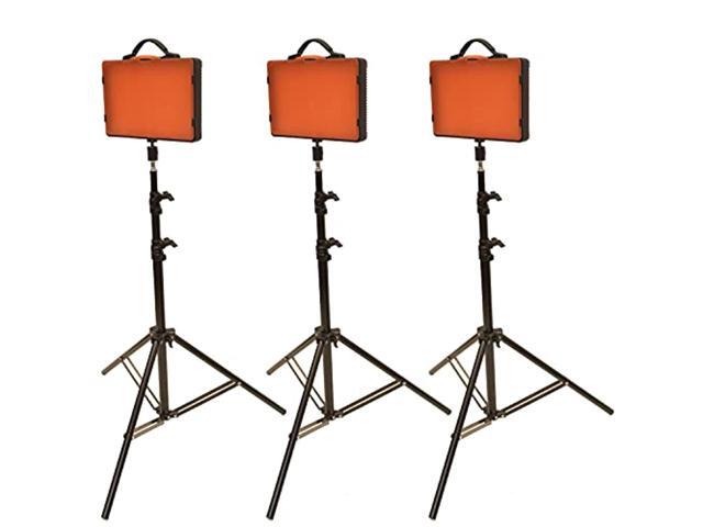 Click here for bescor three point led220 studio light kit prices