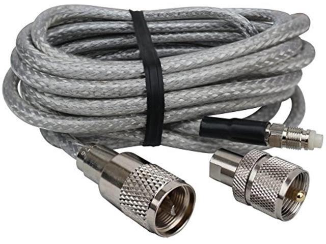 Click here for procomm 12 rg8x coax w/pl259 and fme connector prices