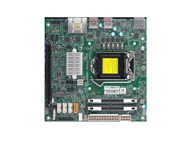 Click here for supermicro x12scv-w motherboard - mini itx  comet... prices