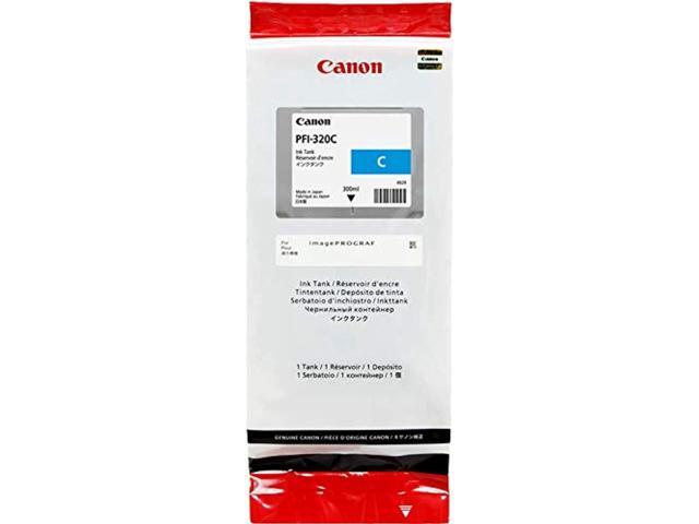 Click here for pfi-320c cyan 300ml ink tank in retail package by... prices