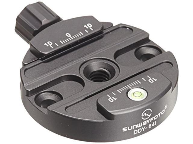 Click here for sunwayfoto ddy 64i quick-release clamp round black prices