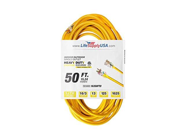 Click here for 50 ft extension cord 16/3 sjtw with lighted end -... prices